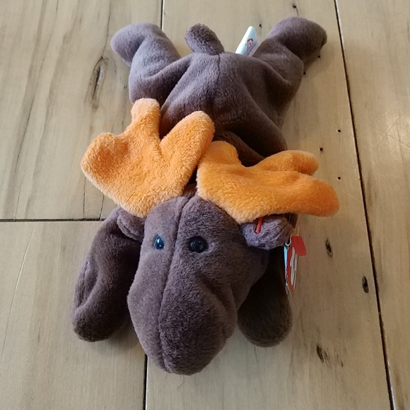 Ty | Toys | 25 Chocolate Ty Beanie Baby Moose | Poshmark